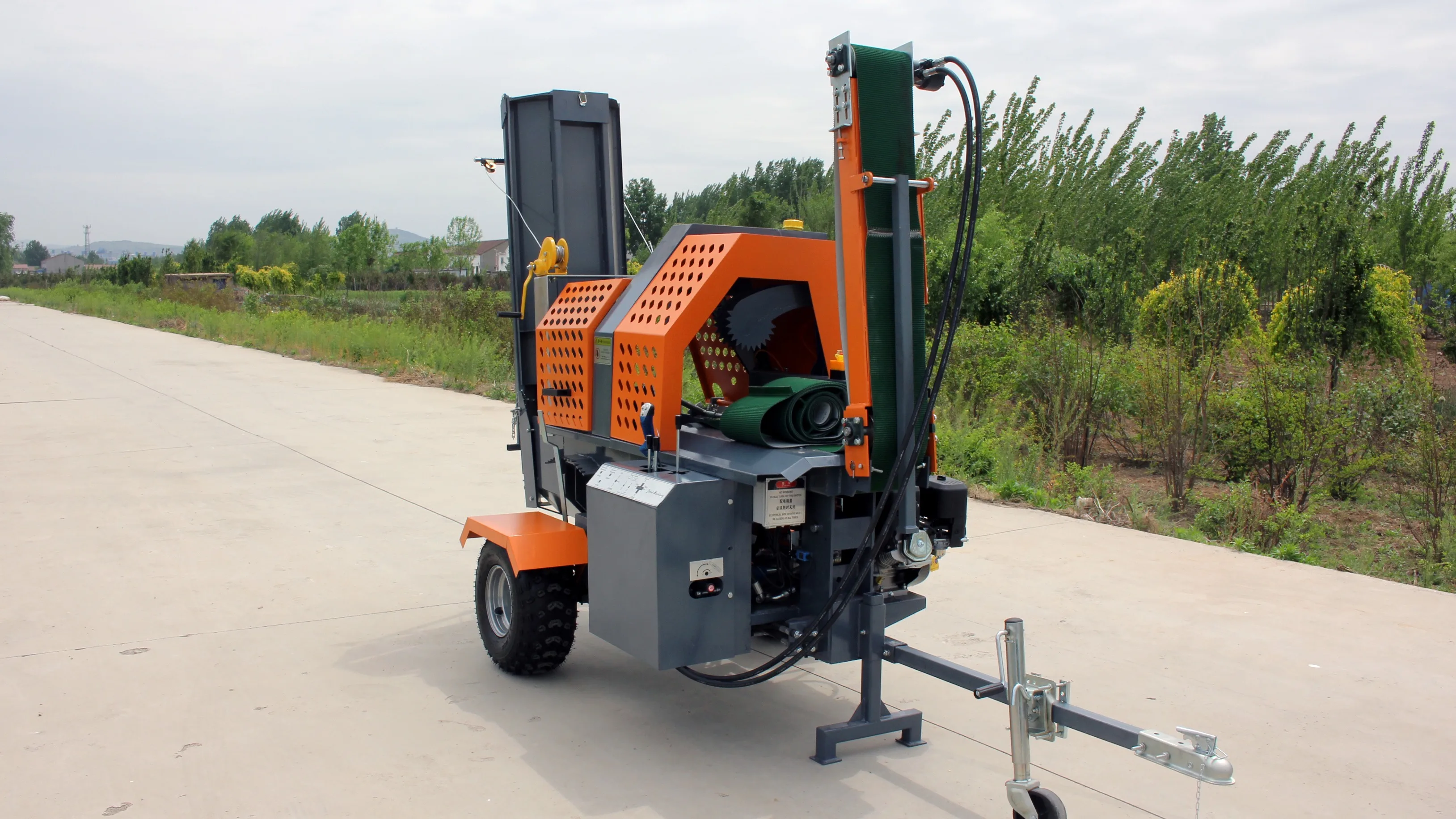 High Quality Fire Wood Processor Hydraulic Firewood Processor Machine ...