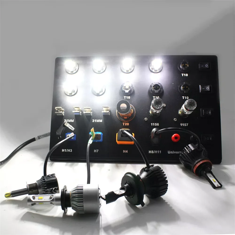 265v To 12v Test Board For Car T10 W5w Festoon C5w T20 7443 1156 1157 ...