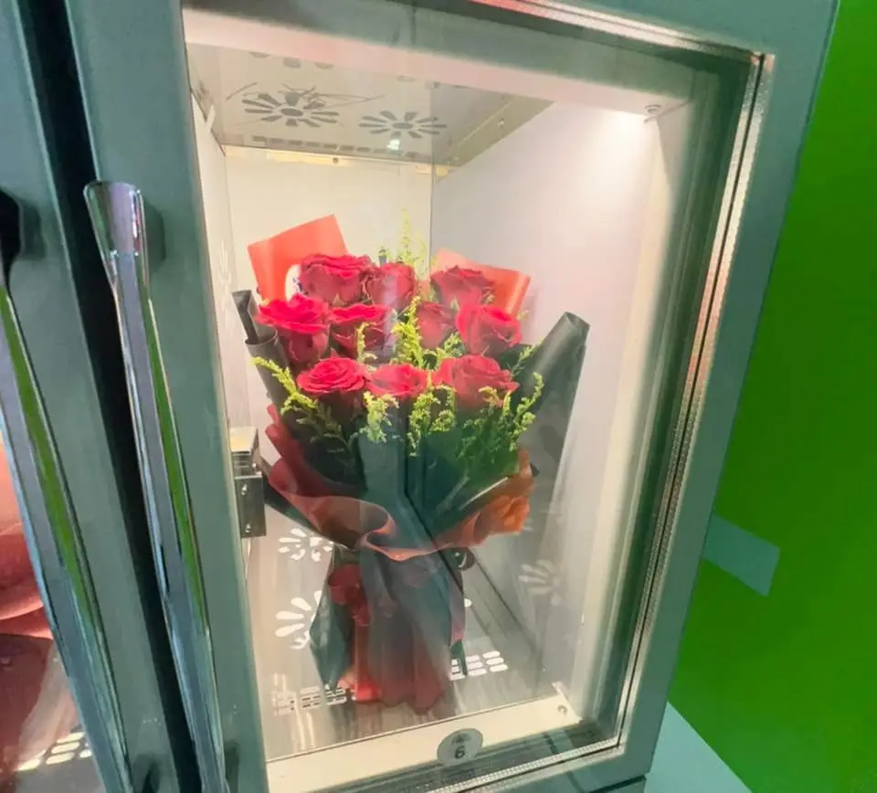 Fresh Flower Vending Machine - LPMIE Combo Vending Solution
