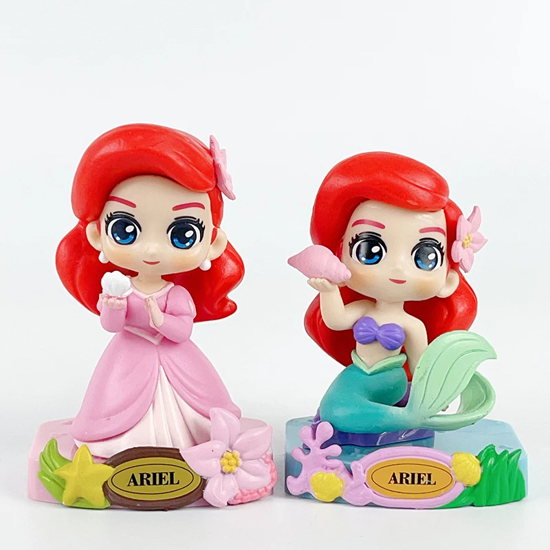 Bj New Design 9pcs/set Cartoon Dsn Princess Garden Series Toy Ornaments ...