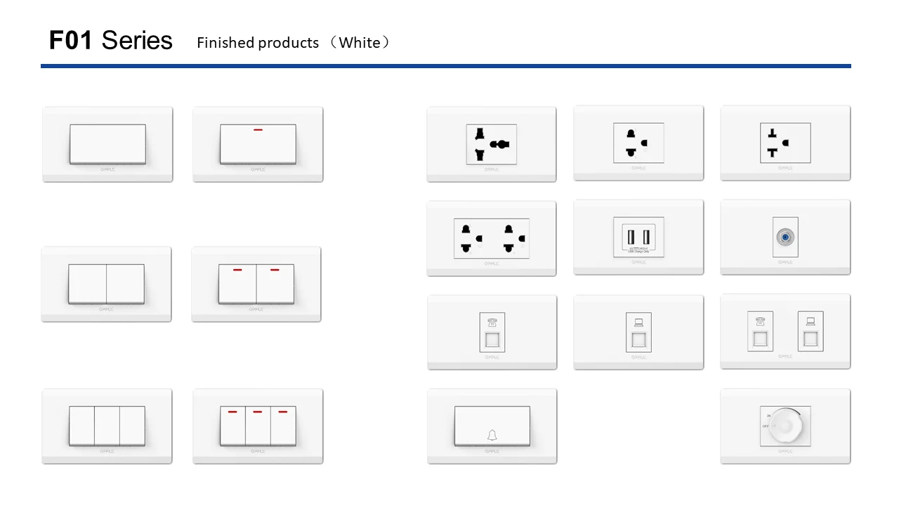 Opple Light Switches Pc Plate Electrical Uk Standard British Type ...