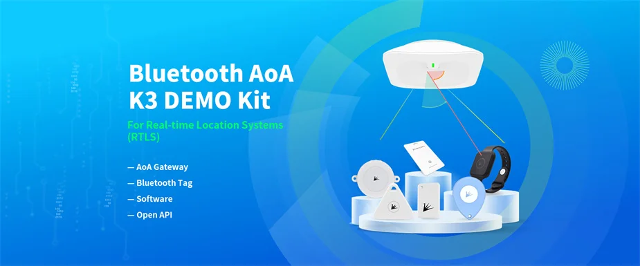 Feasycom Aoa-k3 Ble Beacon Iot Bluetooth Angle Of Arrival (aoa) Demo Kit Indoor Tracking System ...