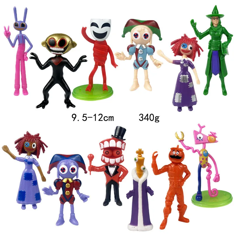 Linda The Amazing Digital Circus Pvc Toy Joker Pomni Jax Digital Circus ...