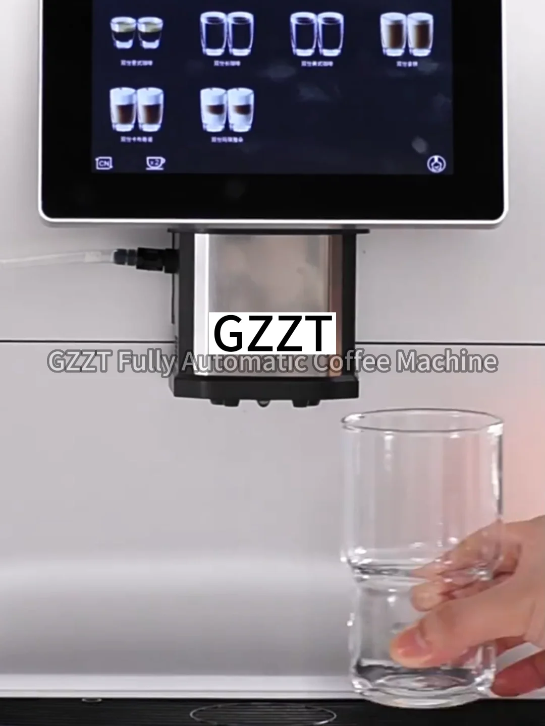 Tabletop Auto Smart Coffee Maker With Imported Swiss 64mm Grinder ...