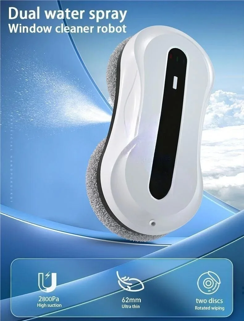 Automatic Windows Washer House Robots Wholesales Smart Robot Glass Cleaner Window Cleaning Robot ...