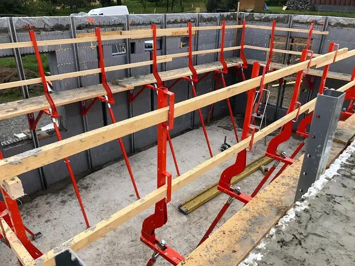 ICF Bracing System - Durable Support for Construction