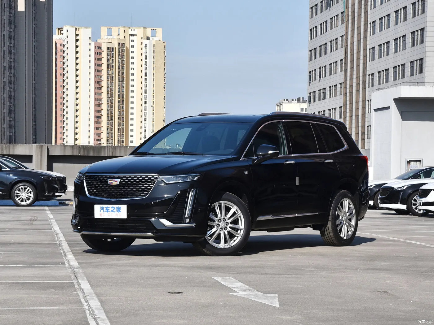 Cadillac Xt6 2023 2024 White China New Launched Suv Saic 2.0t Fwd Fashion Type 48v Light Hybrid ...