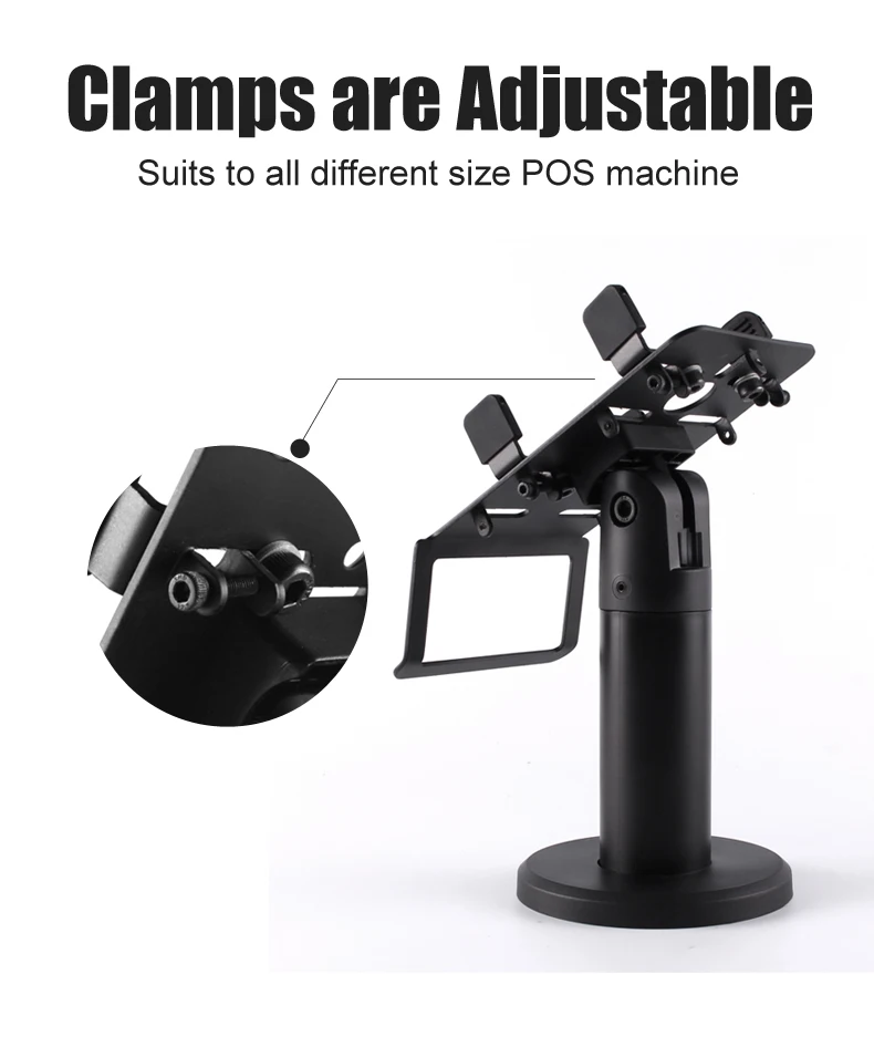 Secure and Adjustable POS Terminal Stand - 5 Year Warranty