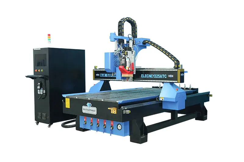 Auto Tool Change 4 Axis Wood Router ATC 1325 CNC Machine