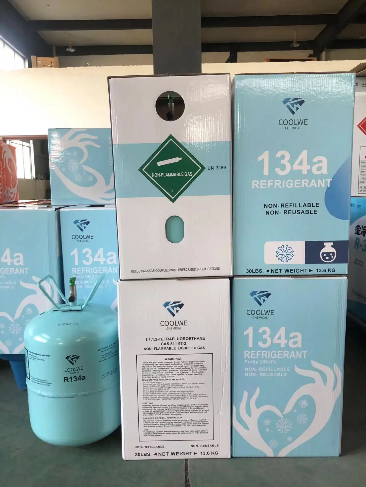 Wholesale Price Pure Hydrocarbon & Derivatives Refrigerant Gas R600a ...