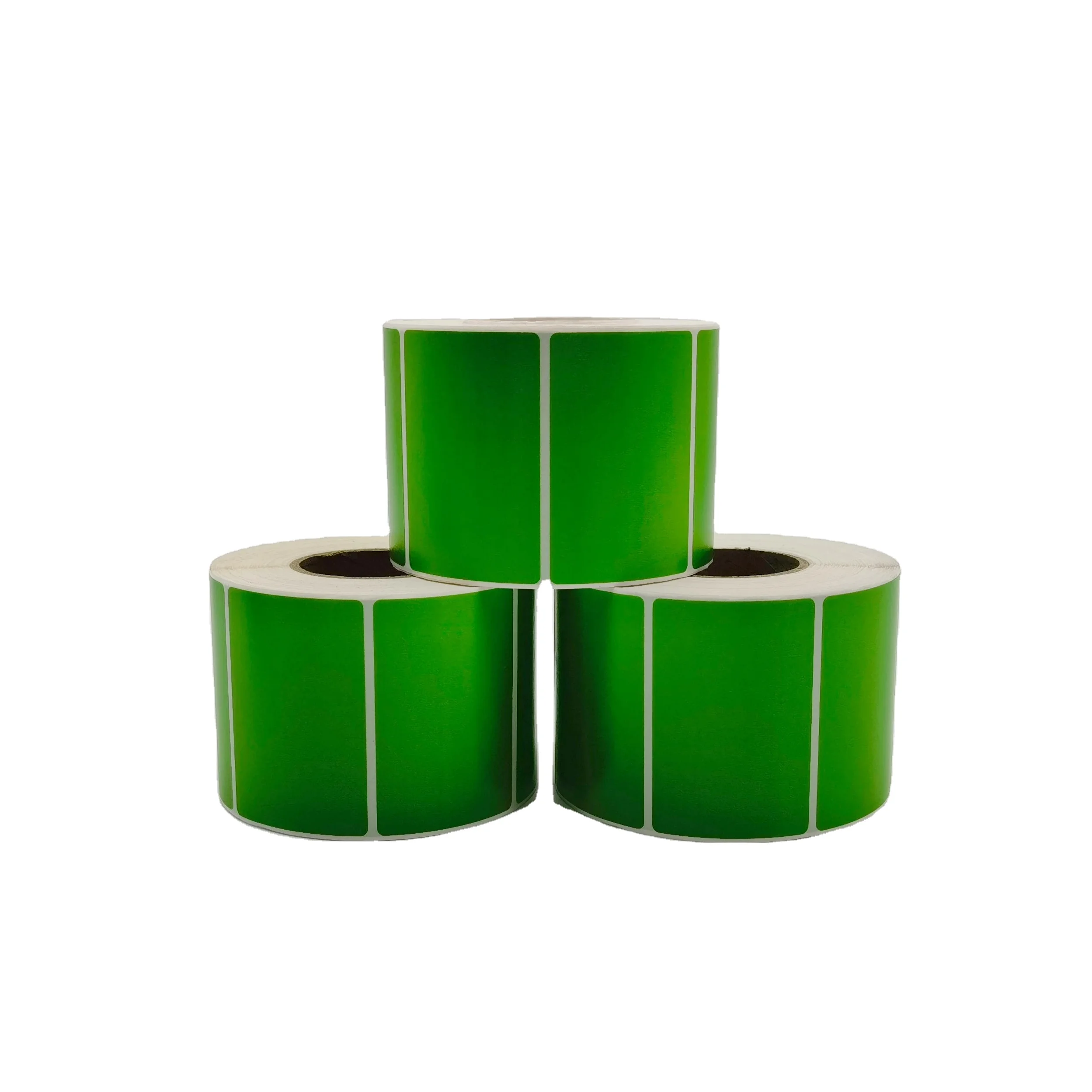 Custom Green Color Printed Label 60mm*40mm Transfer Waybill Adhesive ...