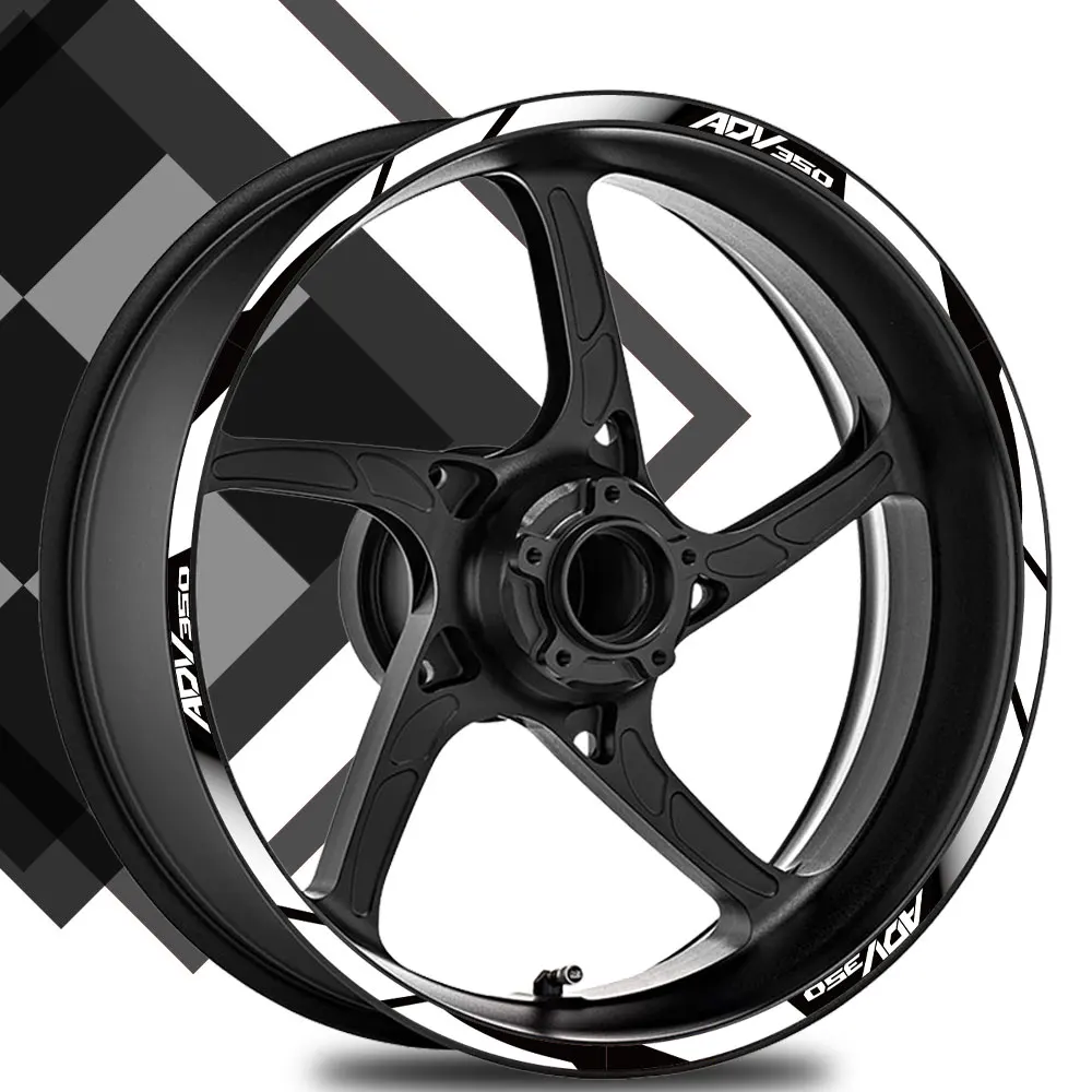 Adv350 Reflective Motorcycle Accessories Wheel Sticker Inside Of Hub ...