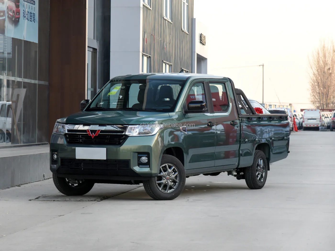 Sbqc Cheap Electric Vehicle Mini Cargo Truck Wuling Miniev Zhengtu ...