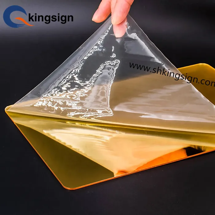 Two Way Mirror Sheet - Half Transparency Acrylic Mirror Sheet for ...
