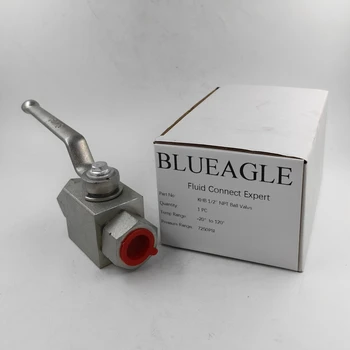 Blueagle Carbon Steel Khb Hydraulic Ball Valve Thread Connect High Pressure - Buy Khb Hydraulic ...