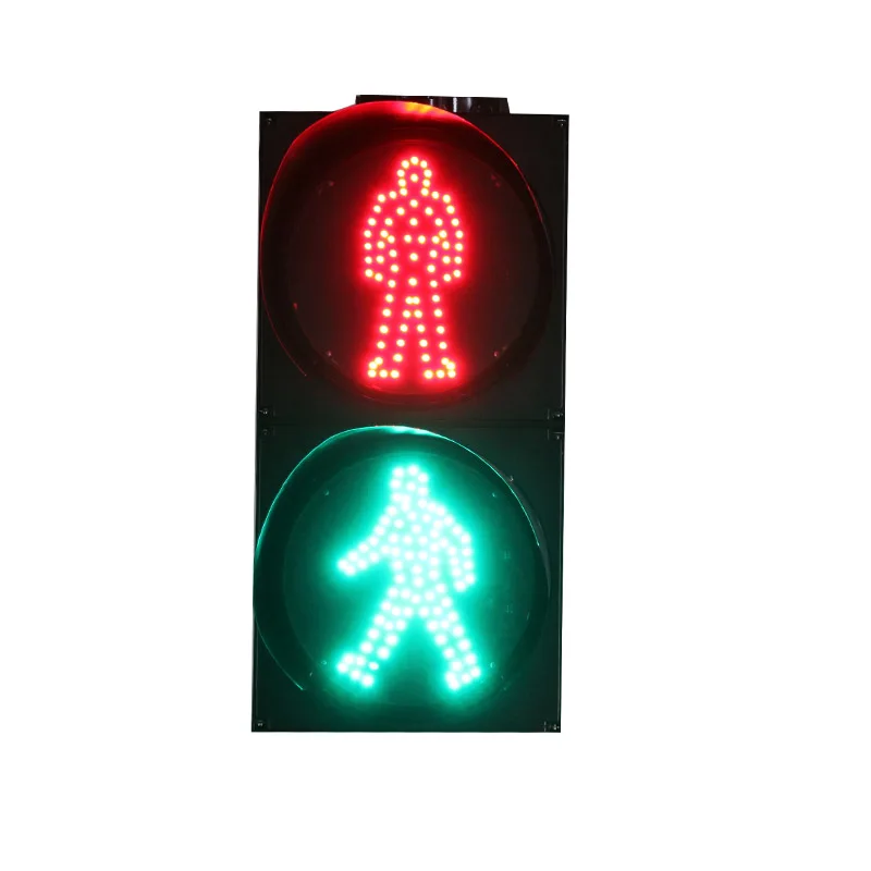 300mm LED Pedestrian Crossing Traffic Lights - Safe & Bright