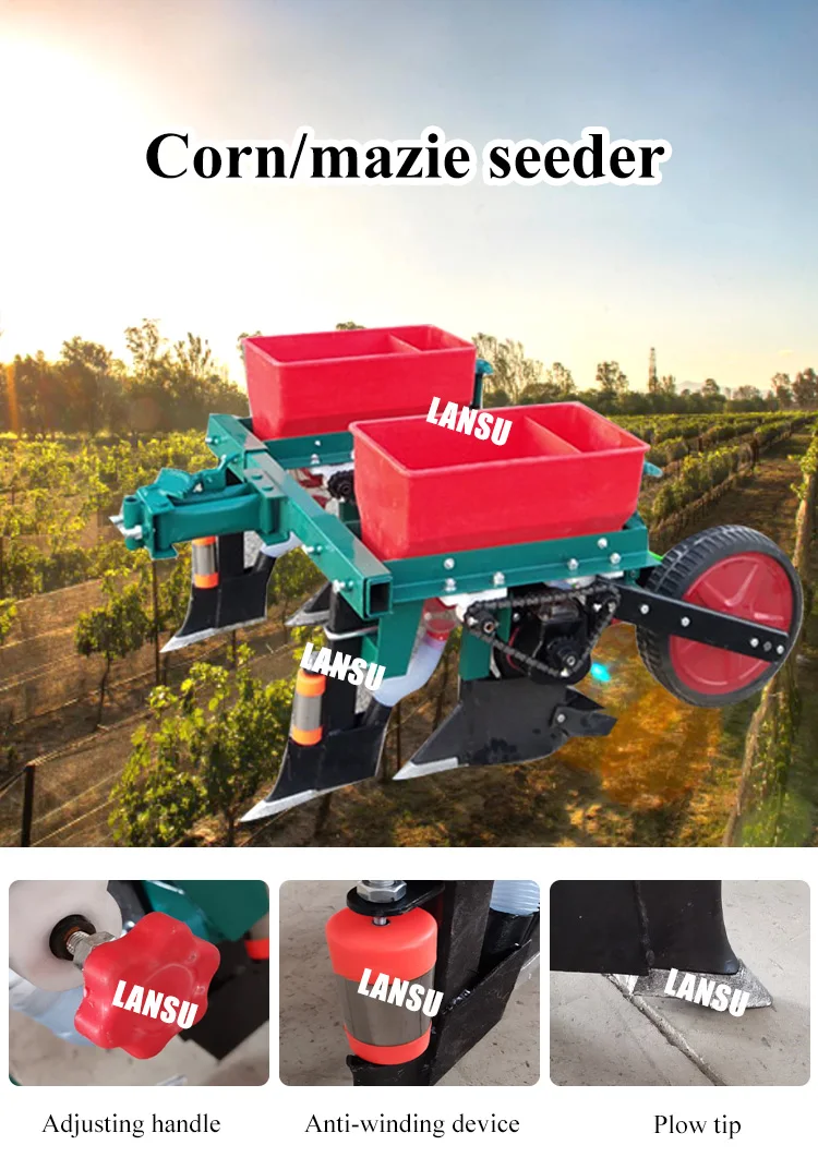 Tractor Mounted Corn Planter/maize Seeder/soybean Seeder Hand Corn ...