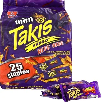 Mini Takis Fuego Rolled Tortilla Chips Fuego Hot Takis Limited Edition ...