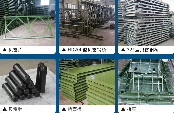 Prefabricated Steel Truss Bridge 40m, 70T Load, Corrosion-Resistant, CE ...