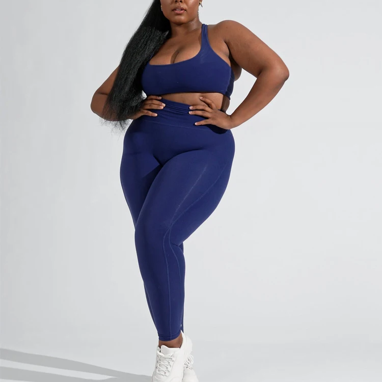 Customisable High Waist Seamless Yoga Fitness Workout Clothing Women ...