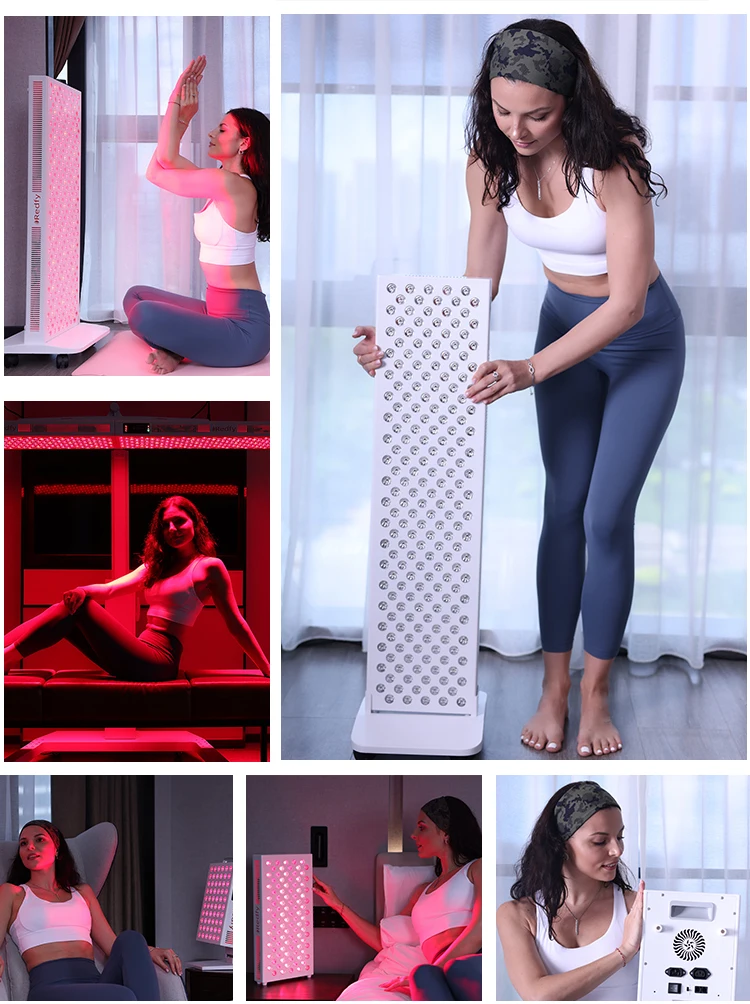 Redfy Full Body LED Therapy Device - 630nm, 660nm, 810nm & 850nm Red ...