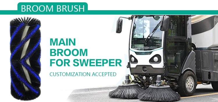 Factory Production Side Broom Roller Road Sweepers Cleaning Brush - Buy ...