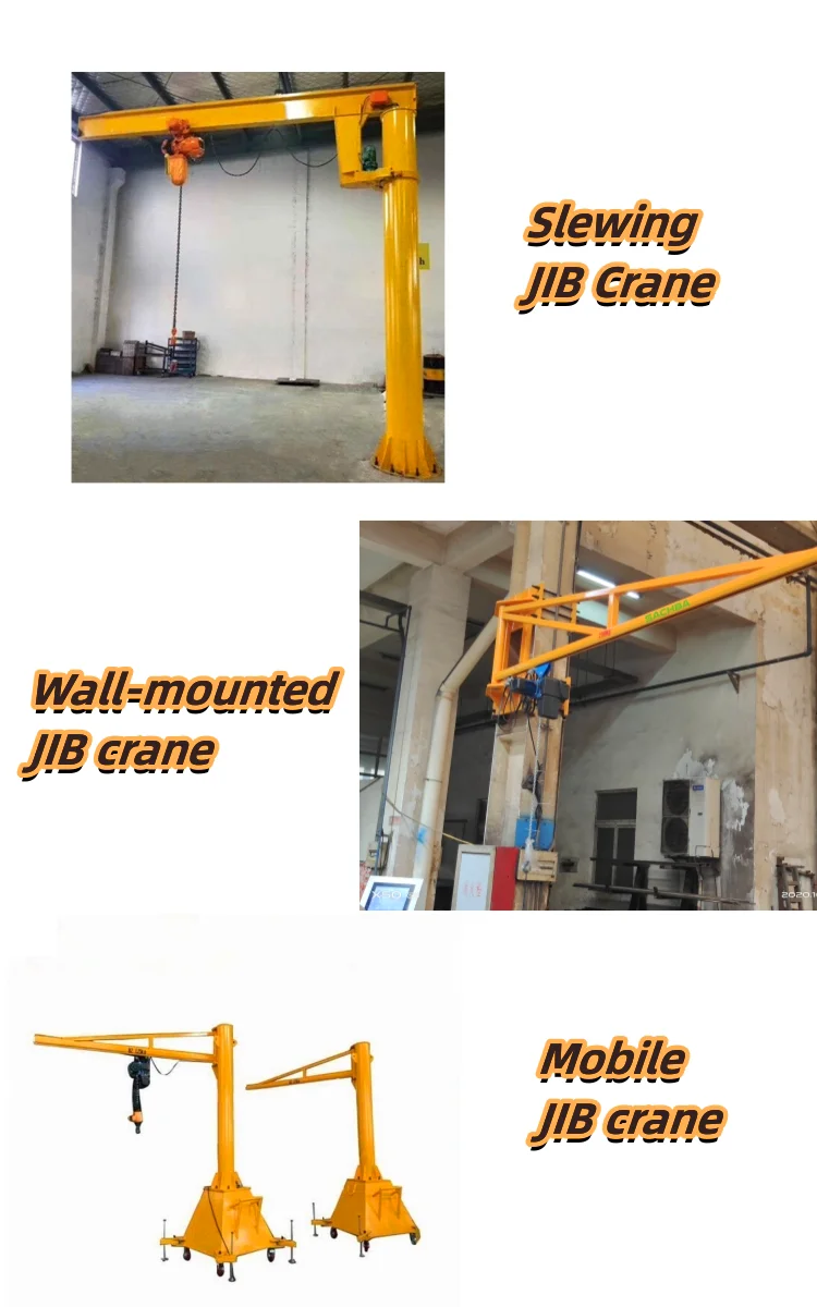 Floor Mounted Flexible Rotate 360 Degree 1 5 10ton Jib Crane Factory ...