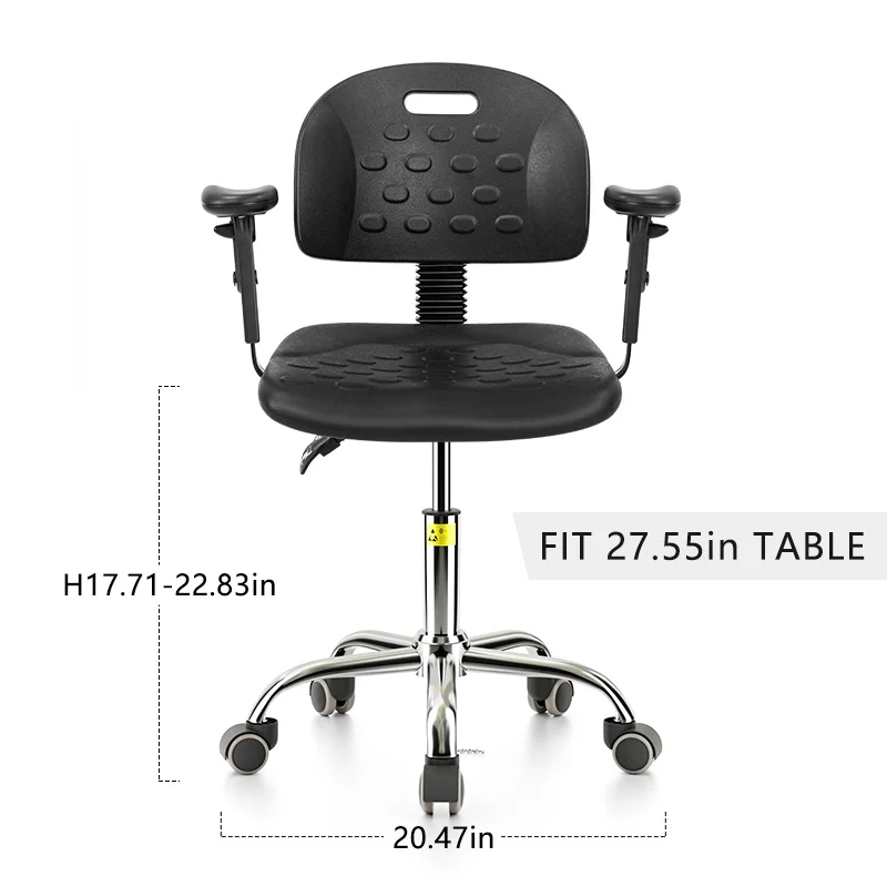 Laboratory esd lab PU foam antistatic backrest dust-free workshop ...
