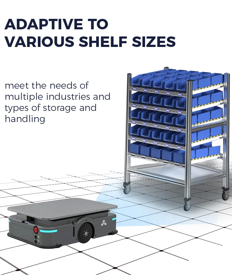 Autonomous Mobile AMR AGV Robot - 300kg Load & Latent Jacking