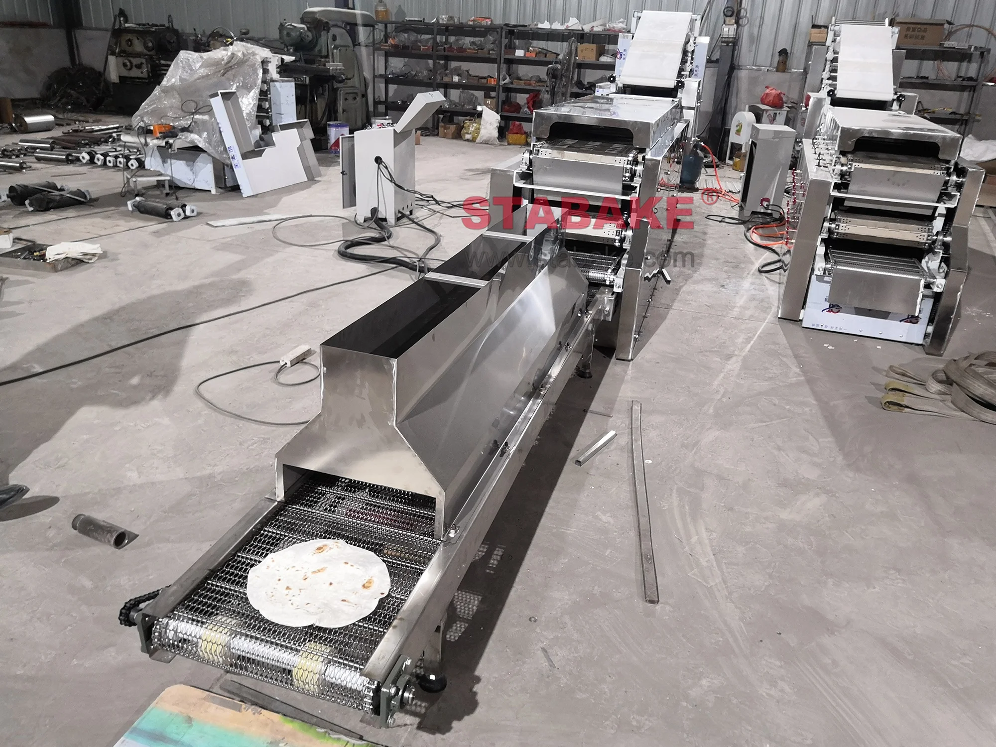 Automatic Pita Bread Machine - Efficient Arabic Production