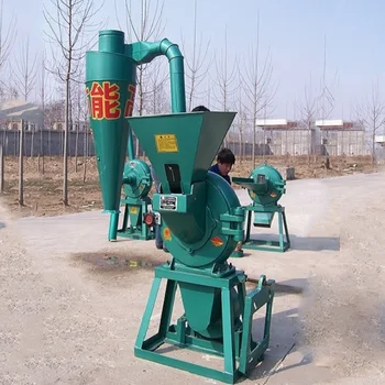 Small Capacity Diesel Engine Corn Maize Grain Milling Disk Mill ...