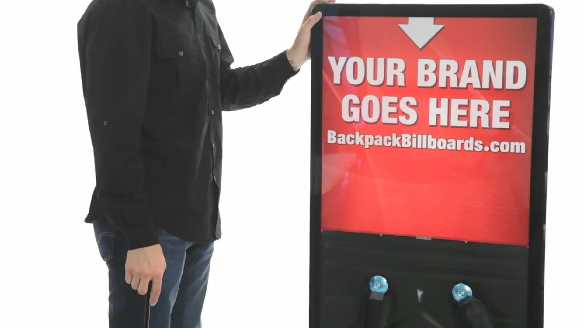 Best Quality New Advertising Led Backpack Billboard Digital Walking ...