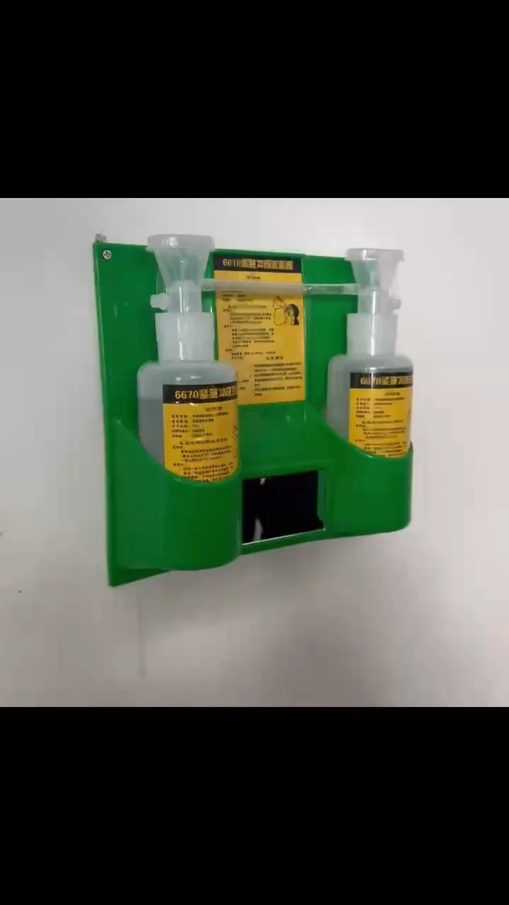 Emergency Eye Wash Station Portable Wall Mounted Eyewash Station Double ...