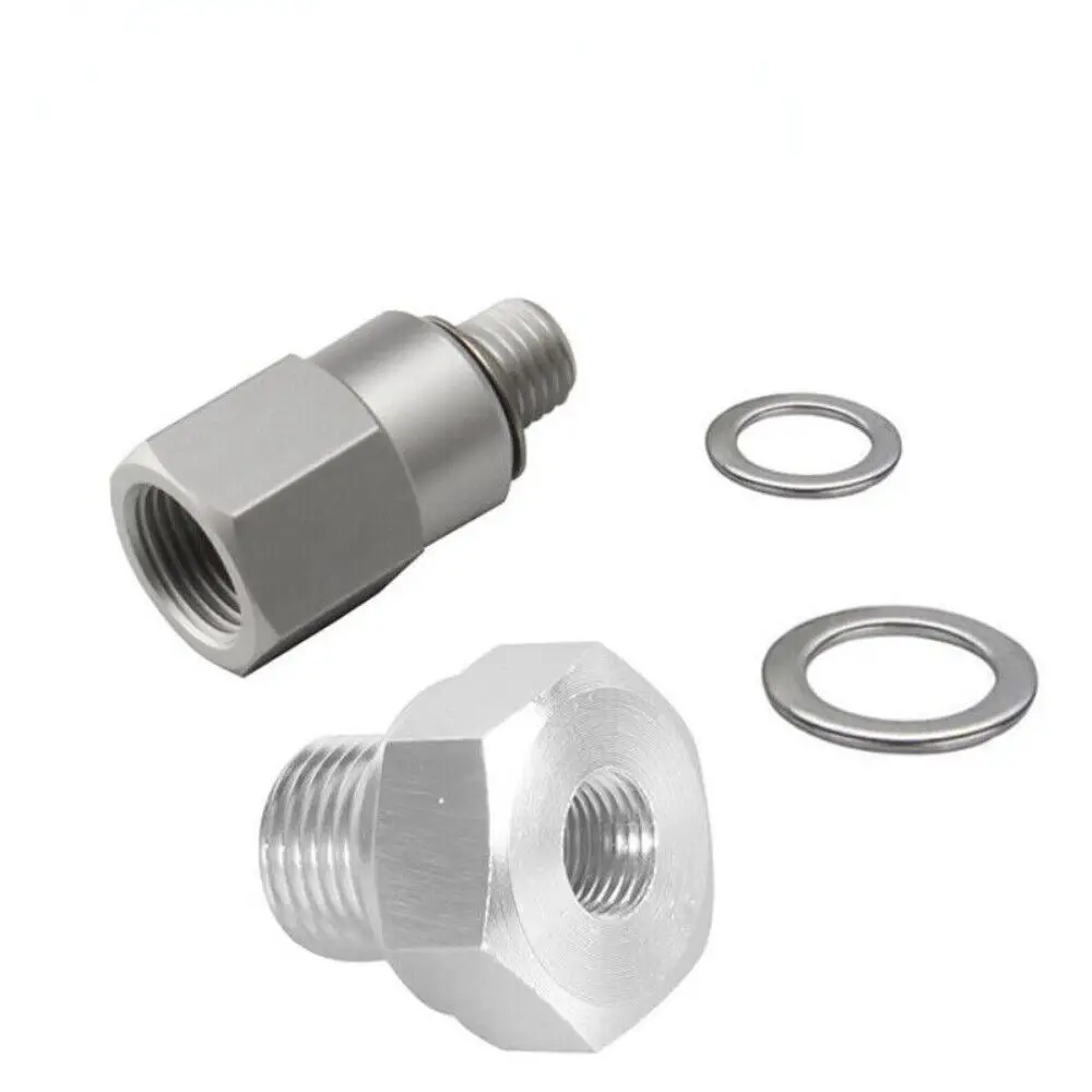 Ls Engine Swap Coolant Temperature Sensor M16x1.5 To 1/8" & M12x1.5 To 3/8" Npt Extended Length ...