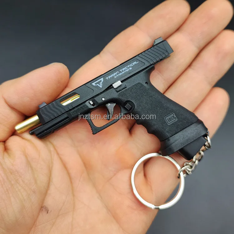 Metal Toy Gun Model Realistic 70mm Toy Gun Pistol Metal Hand Gun Shape ...