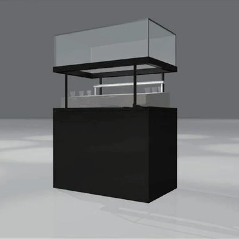 Boutique Museum Display Cabinet with Automatic Lift Opening Glass ...