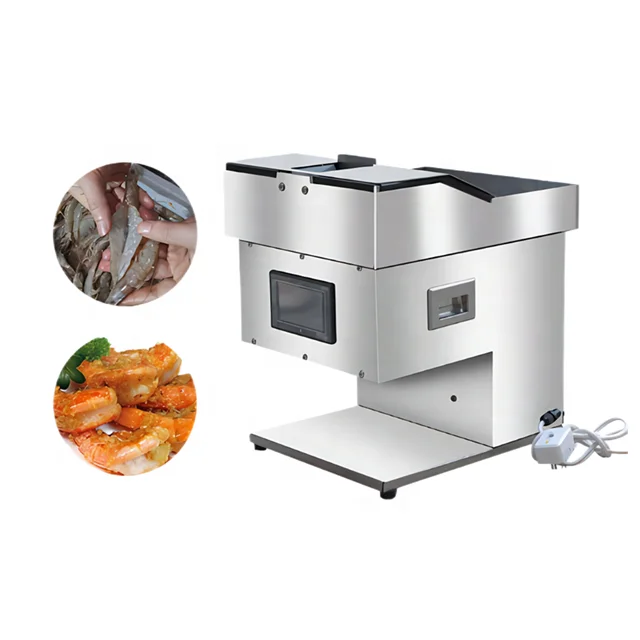 220v Prawn Open Stripping Restaurant Stainless Steel Shrimp Back ...