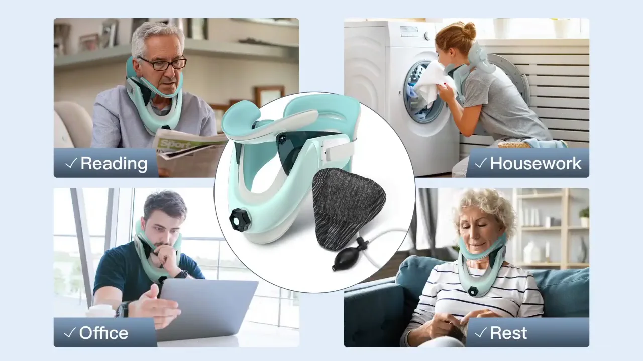 Tech Love Medical Neck Joint Fixation Support Sponge Neck Massage ...