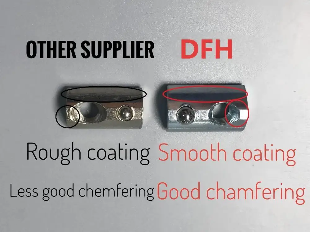 Factory Newly Released Linear Connector Bars Two Holes Inside with ...