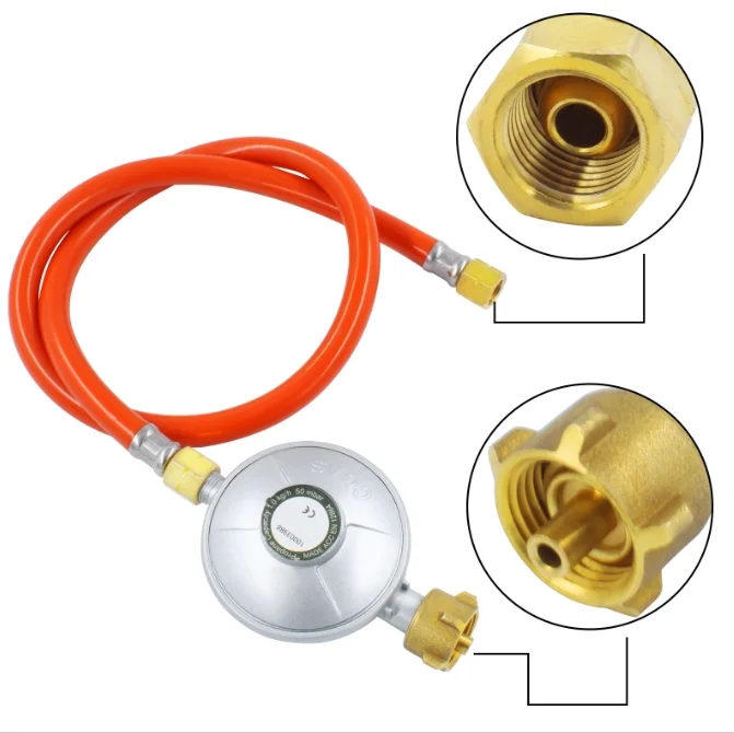 German Standard Pressure Reducing Valve lpg Gas Cylinder Regulator Low ...