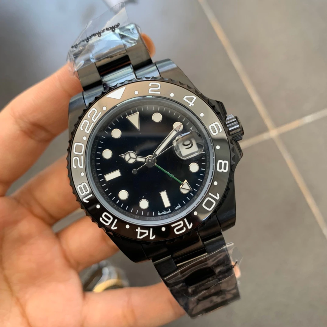 Fashion Men's Watch Ceramic Bezel Automatic Mechanical Movement ...