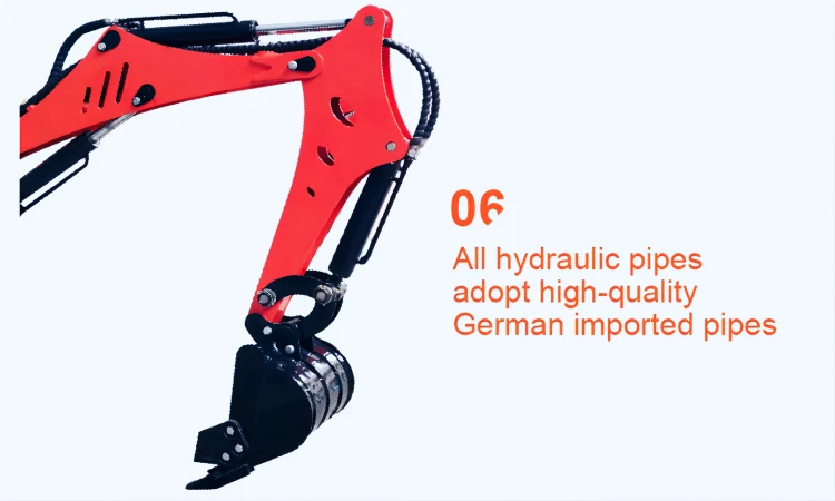 9kw/12.5 Hp Backhoe 0.8t Construction Digging Trenches Earthwork ...