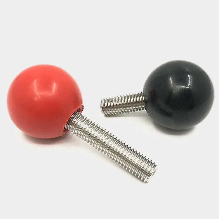 M4 M5 M6 M8 M10 M12 M16 Red Black Stainless Steel Knobs