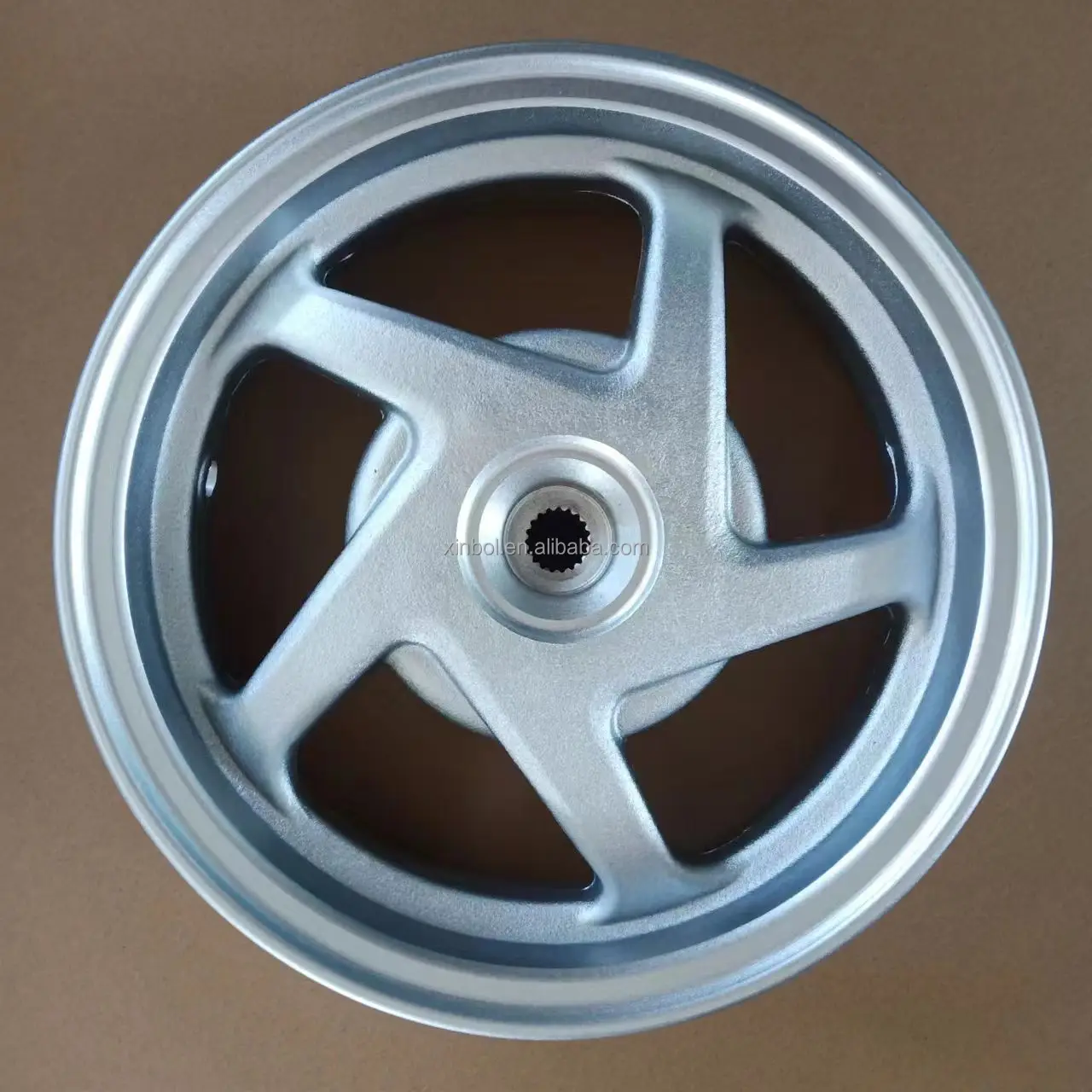 10 Inch Aluminum Alloy Motorcycle Wheel Rim & Drum Brake OEM