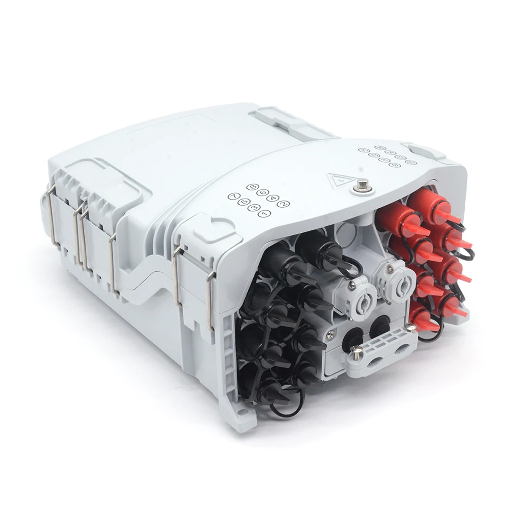 MT-1426H Outdoor Plastic Pre-connection Terminal Box 8 16 Core 4 in 8 ...