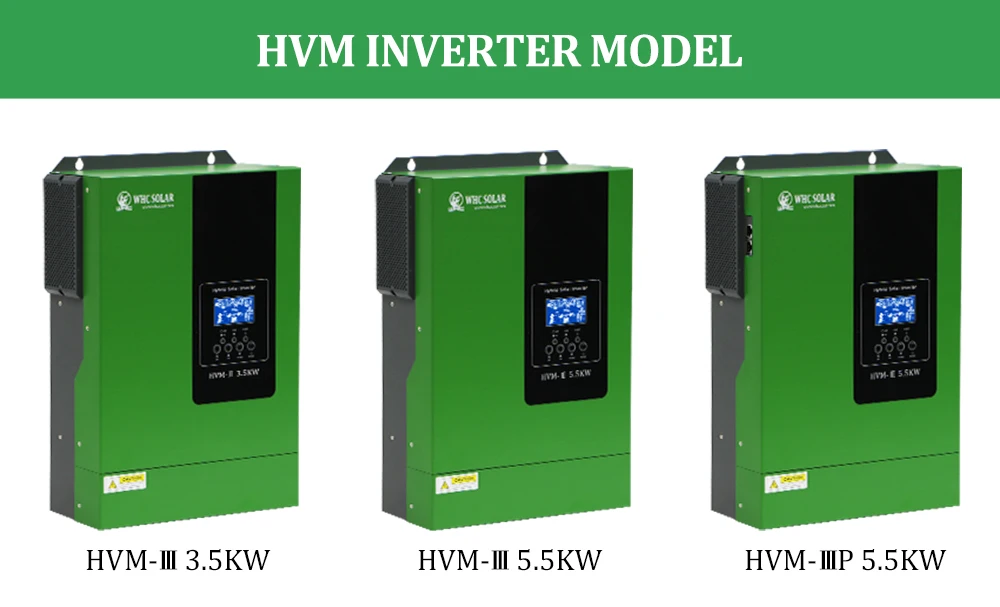 Whc Solar Inverter Hybrid 5kw Off Grid Solar Inverter 3.5kw 5.5kw For ...