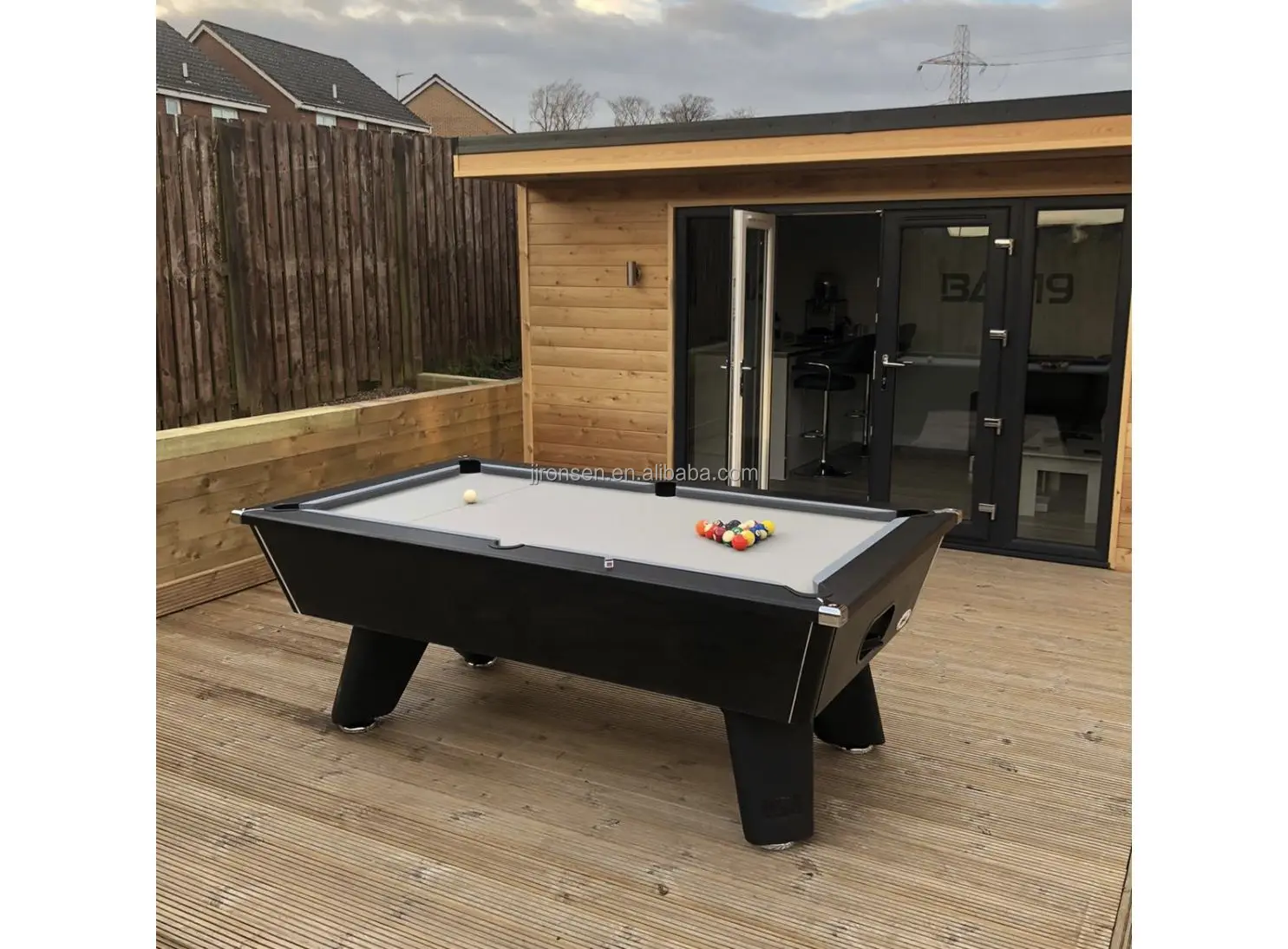 3 in 1 Convertible Outdoor Billiard Pool Table - 7ft, 8ft, 9ft