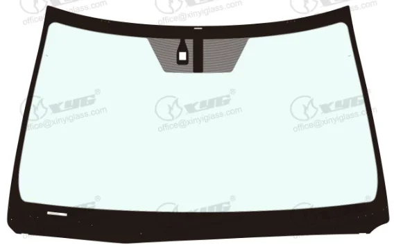 TOYOTA CROWN MAJESTA SEDAN Car Auto Glass Front Windshield Door Windows ...