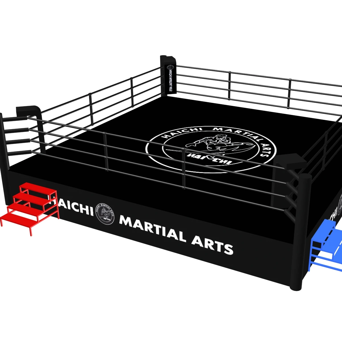 Good Quality MMA Floor Boxing Ring & Professional Stage Elevated Type ...