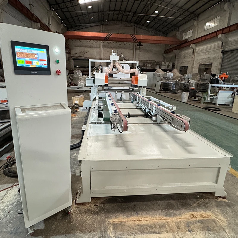 Automatic Cnc Wood Panel Door Four Side Edge Saw Machine For Square ...